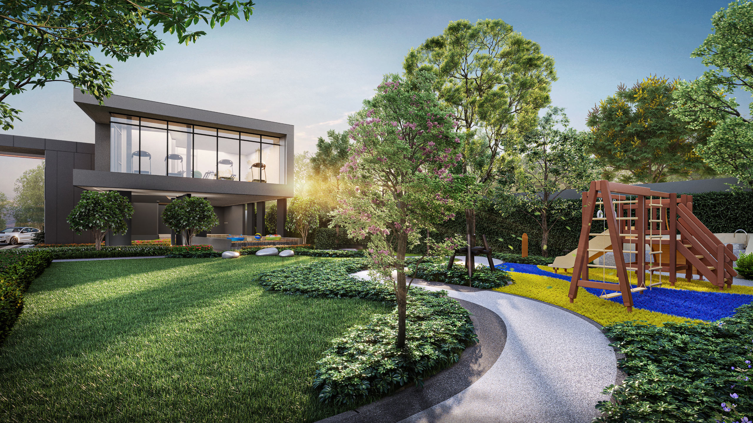 GRANDE PLENO พหลโยธิน-วัชรพล | บ้านแฝดแบบส่วนตัว 75 ยูนิต